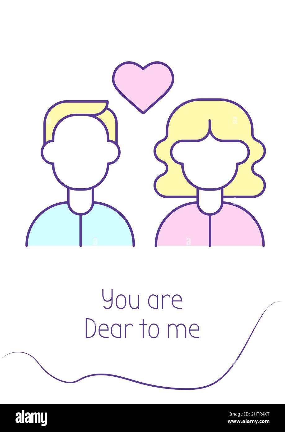 Thank you dear Cut Out Stock Images & Pictures - Alamy