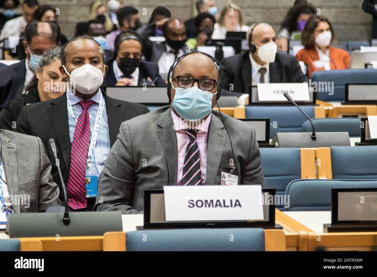 Nairobi, Kenya. 28th Feb, 2022. Representative of the Government of ...
