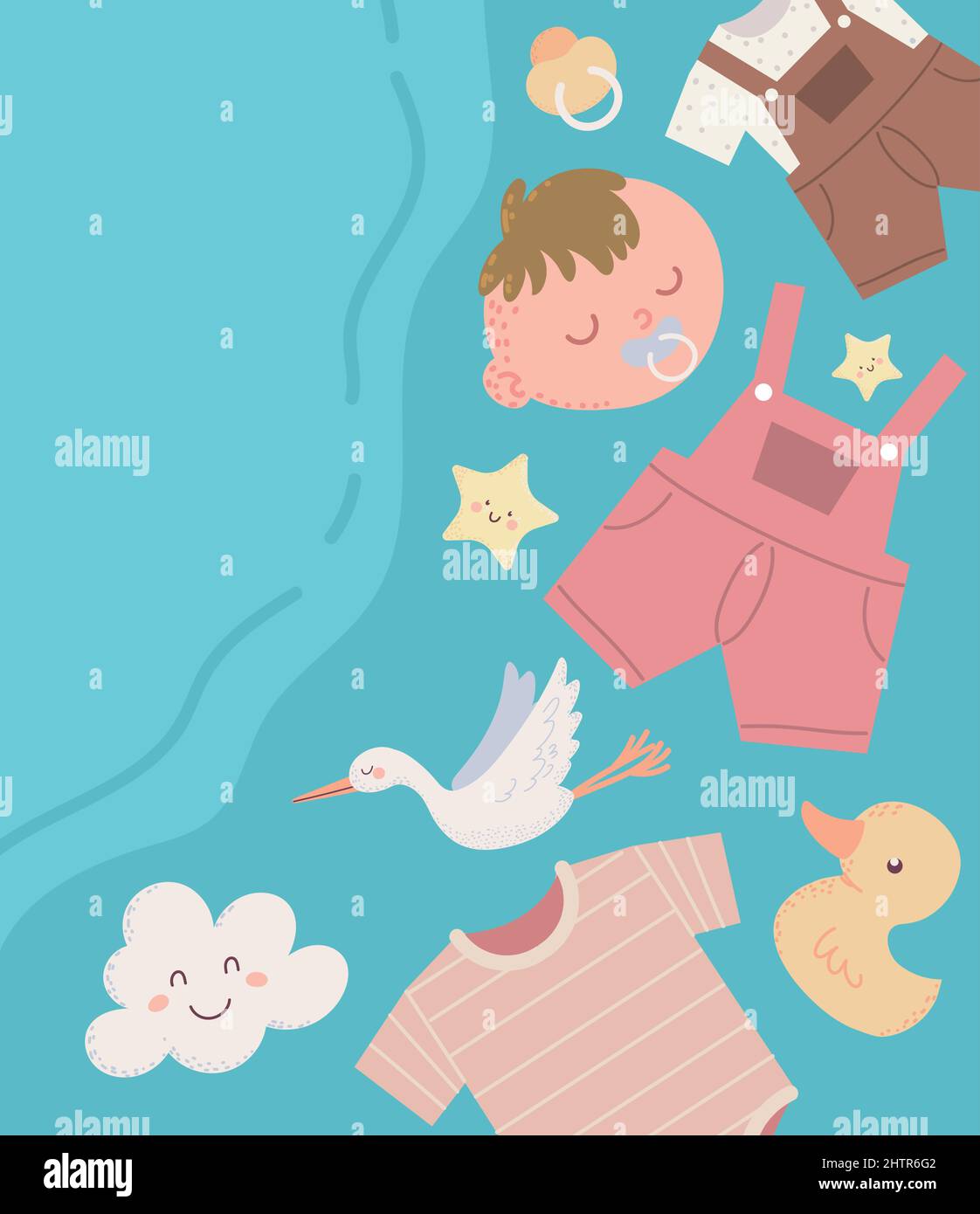 cute baby cartoon Stock Vector Image & Art - Alamy