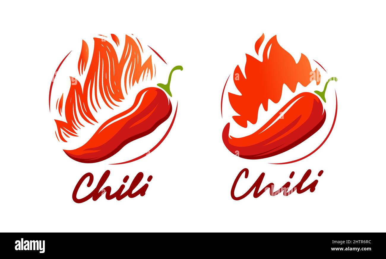 Red Chili Pepper Logo Chili Pepper Logo Vector Art, Icons, And