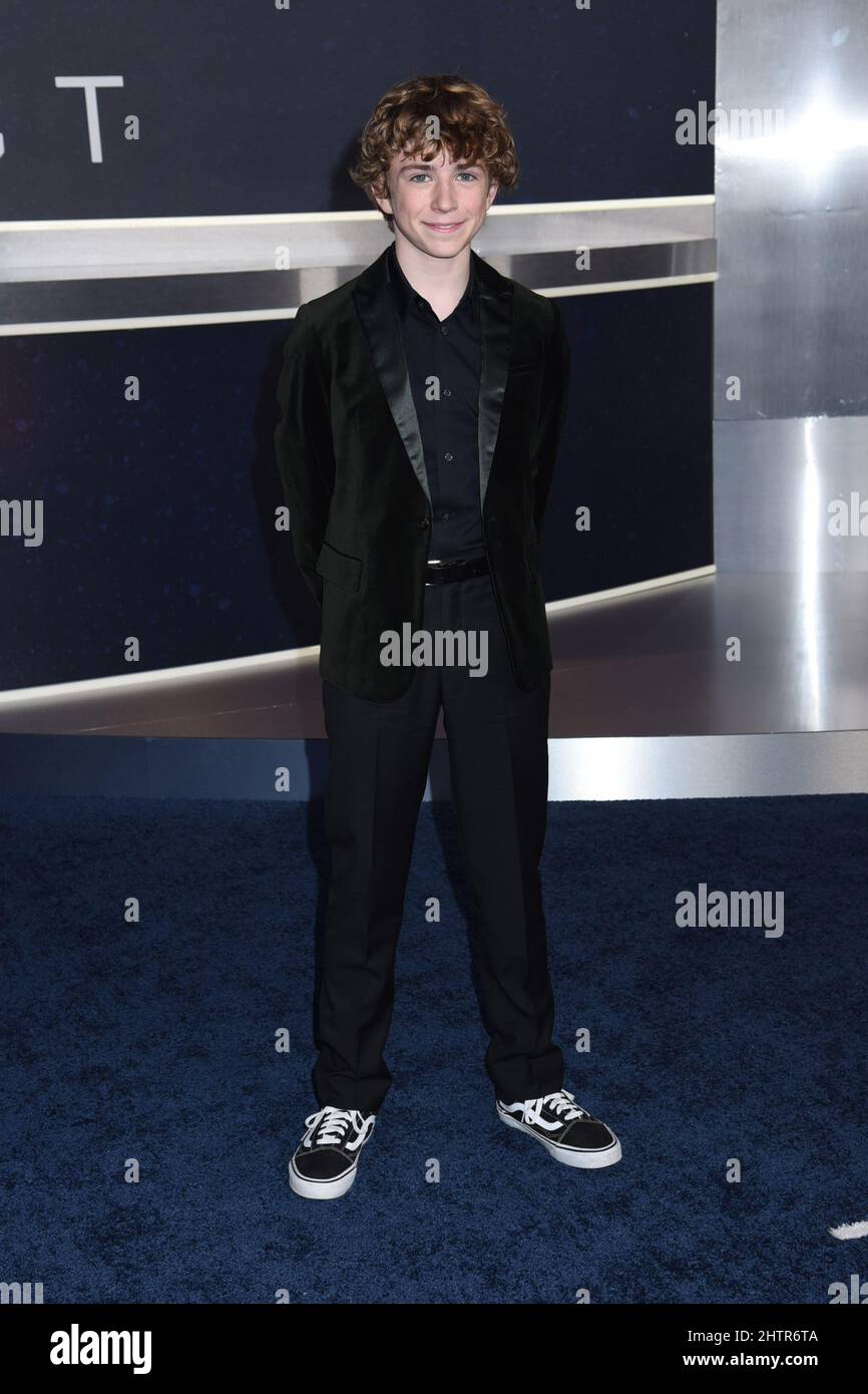 28 February 2022 - New York, New York - Walker Scobell. “The Adam ...