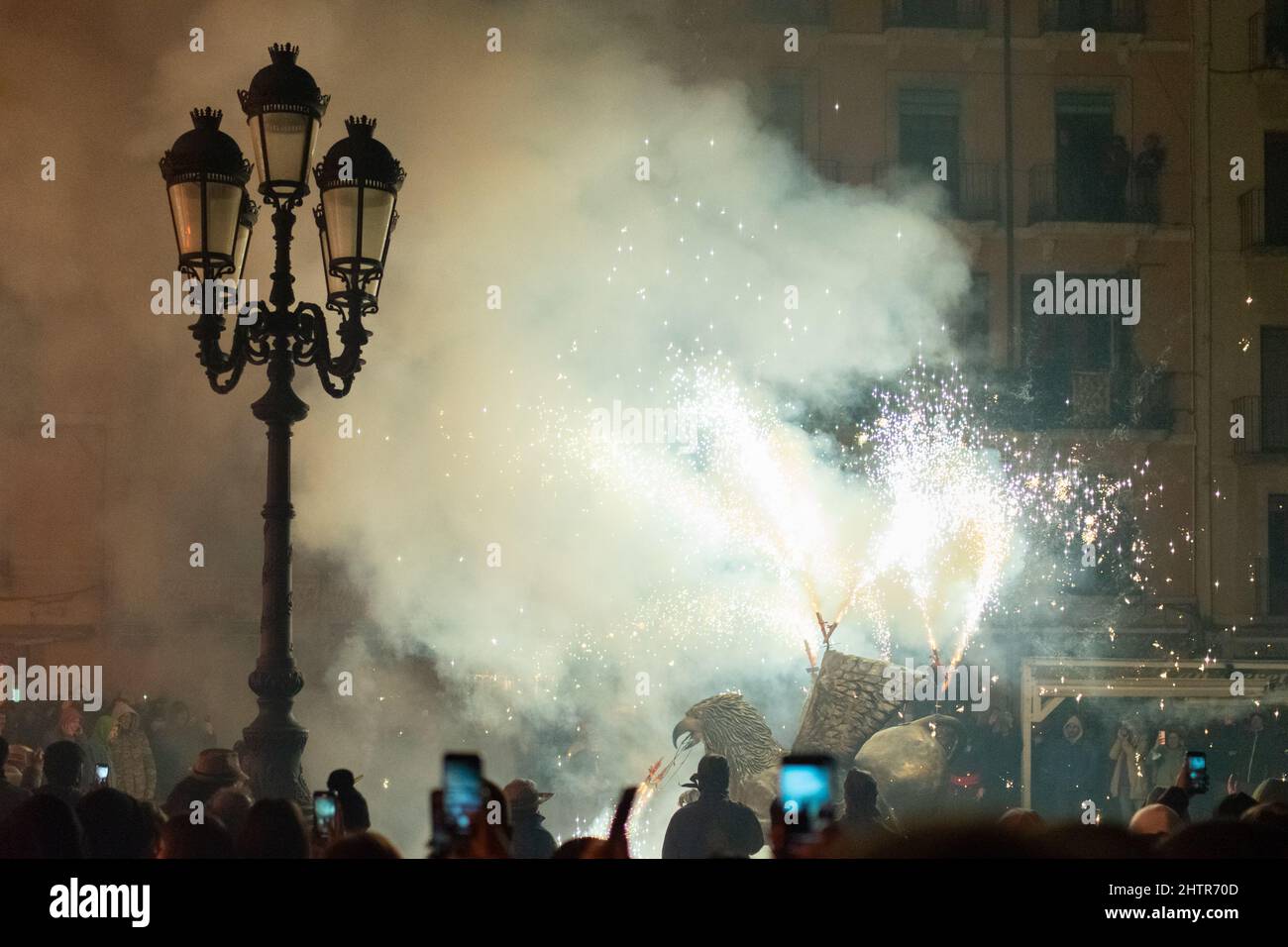 Tarragona fire street hi-res stock photography and images - Alamy