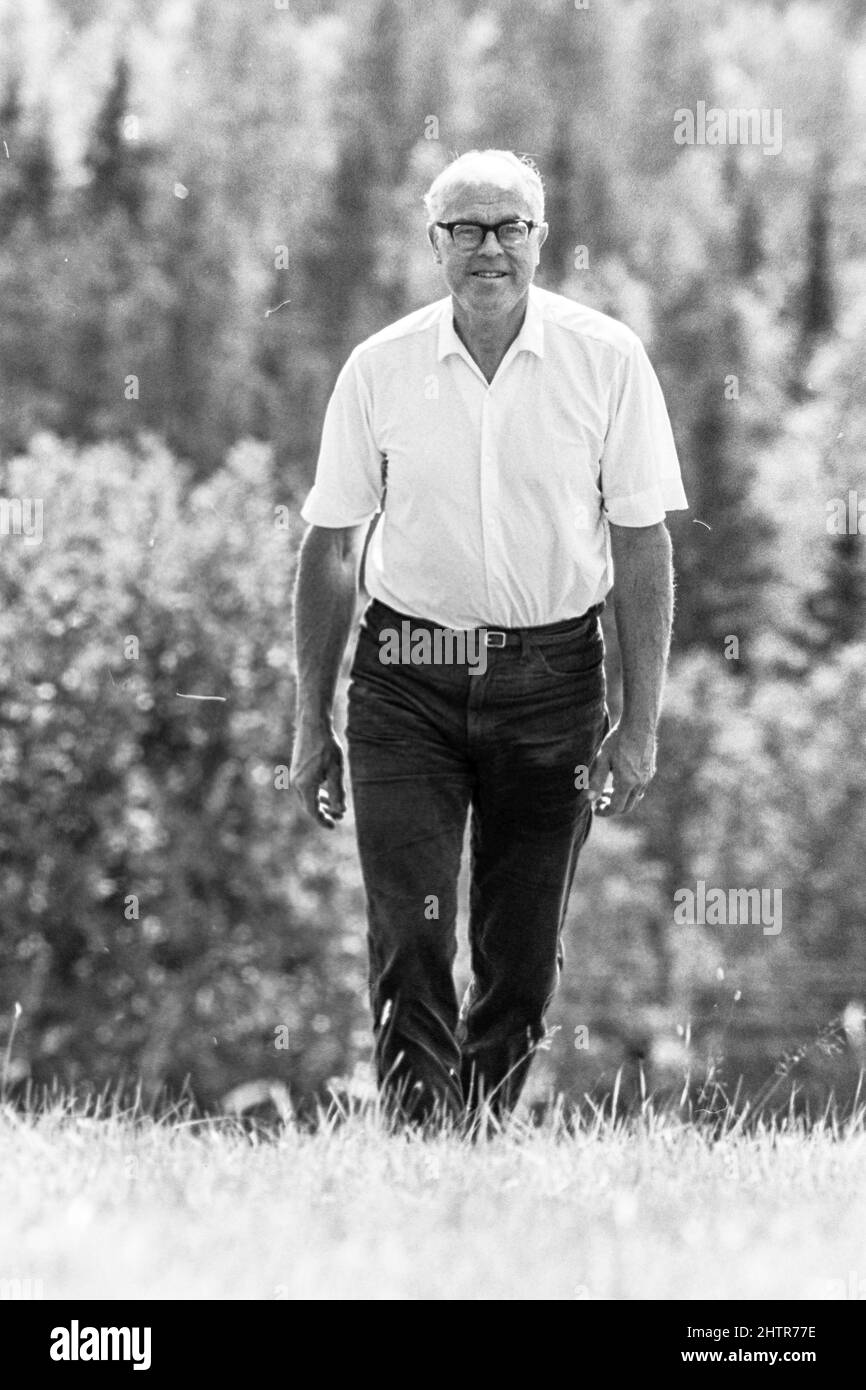 Bror Rexed, former director general of National swedish board of health ...