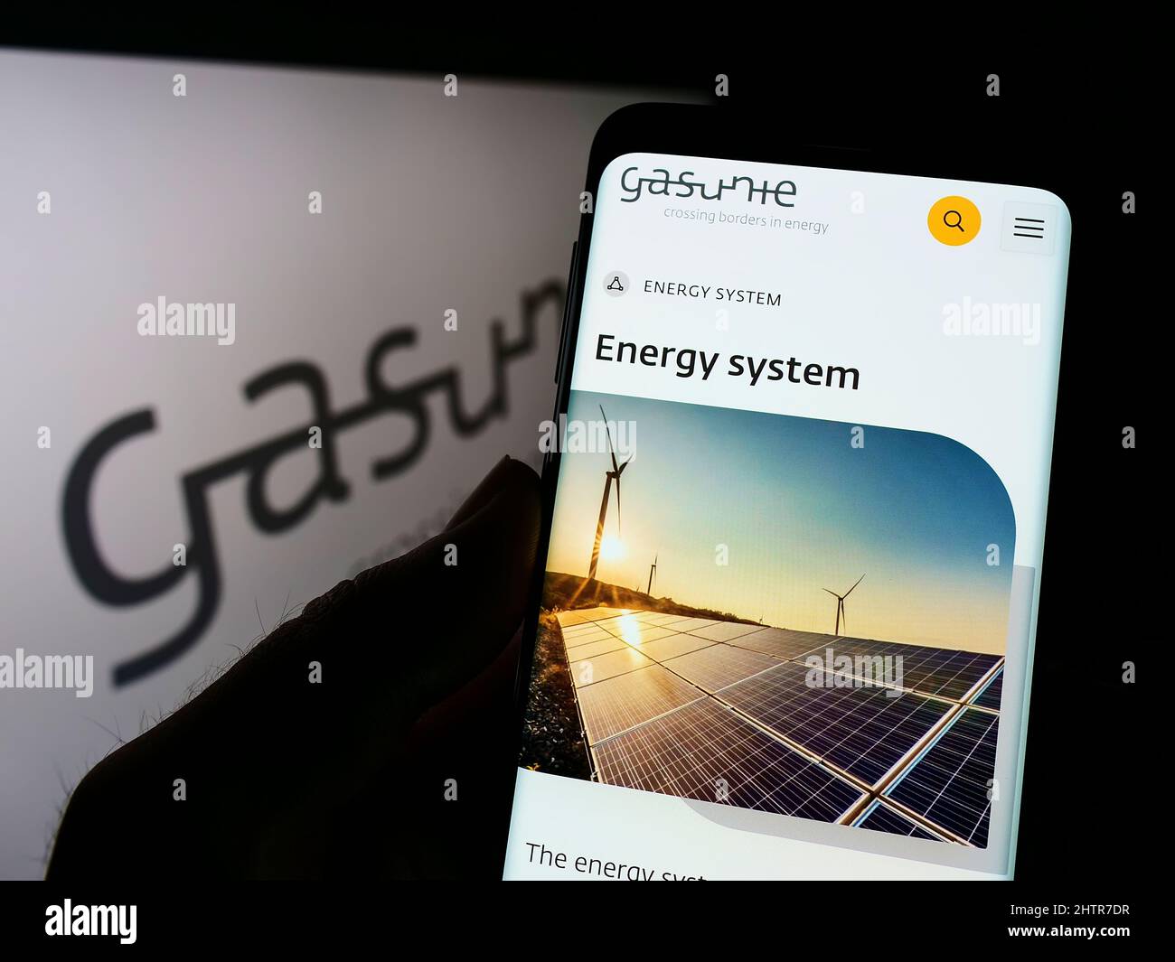 Nederlandse gasunie hi-res stock photography and images - Alamy