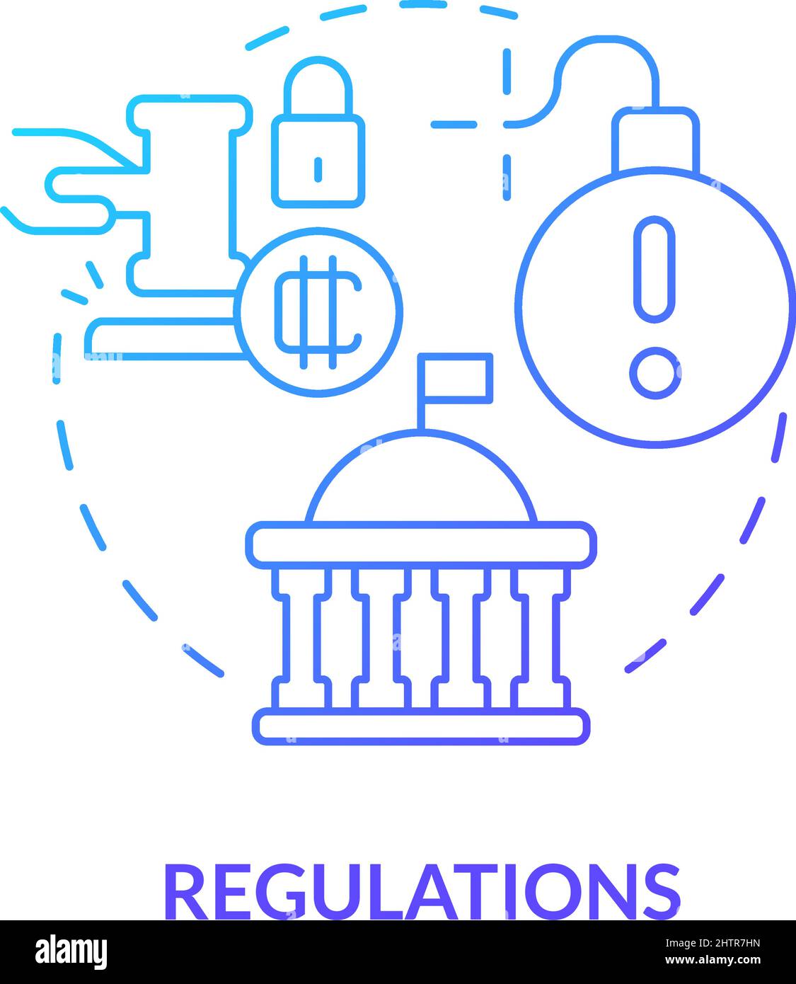Cryptocurrency regulations Stock Vector Images - Alamy