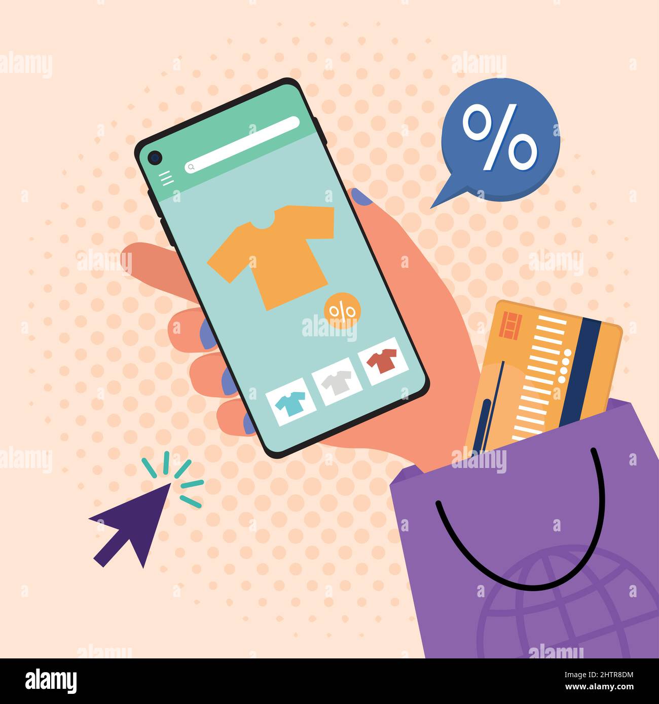 online store website Stock Vector Image & Art - Alamy