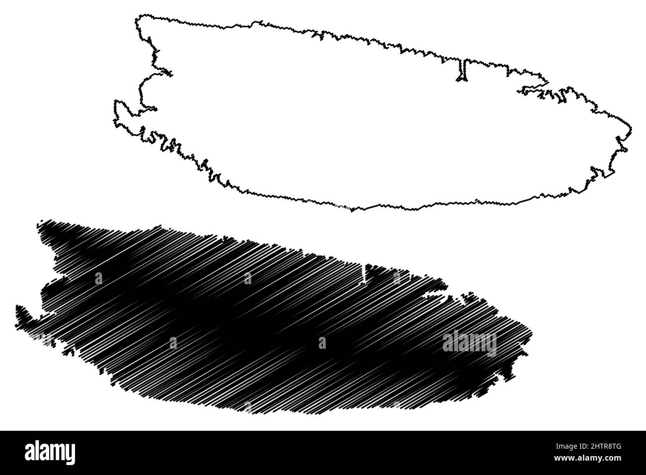 Brac island (Republic of Croatia, Dalmatian Archipielago, Adriatic Sea ...