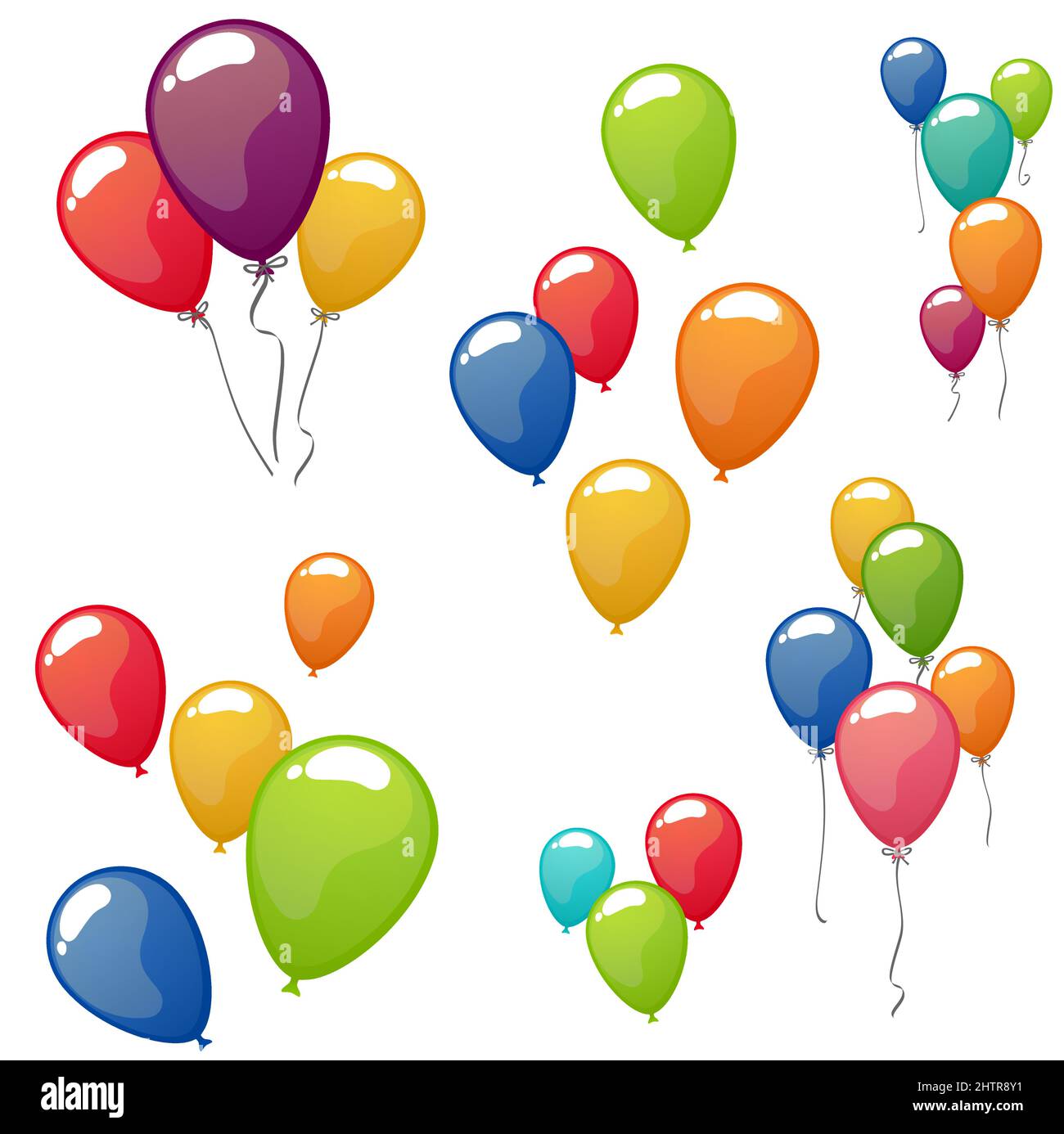 eps vector illustration collection of different constellations of ...