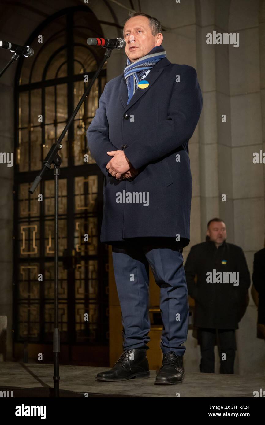 Ostrava, Czech Republic. 1st Mar, 2022. VSB - Technical University of ...