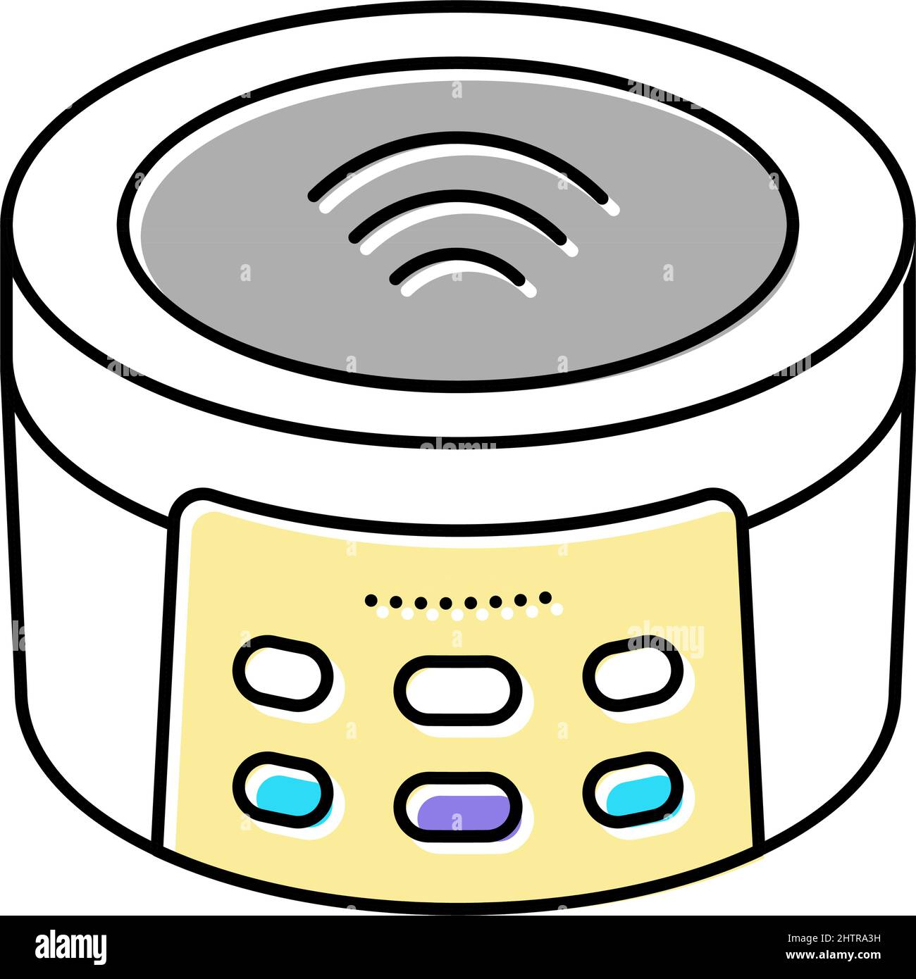 Dynamic speaker color icon hi-res stock photography and images - Alamy