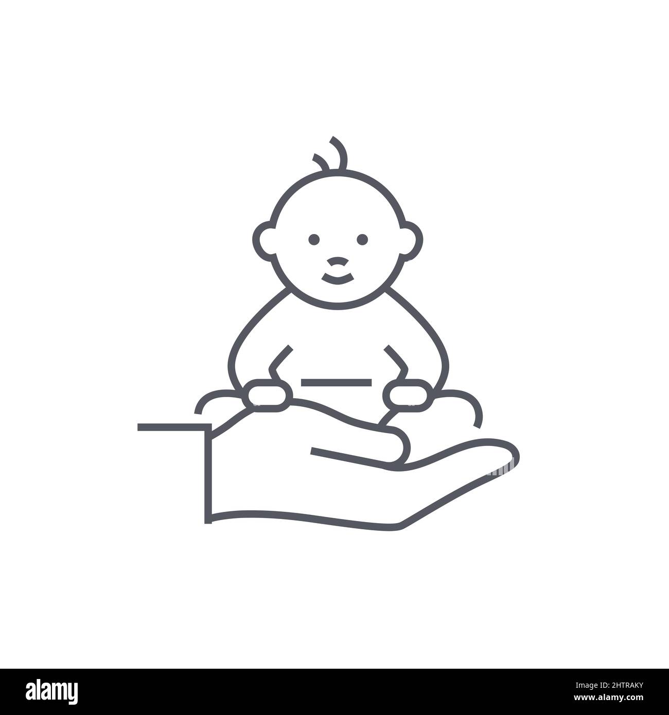 Baby Icons Black And White