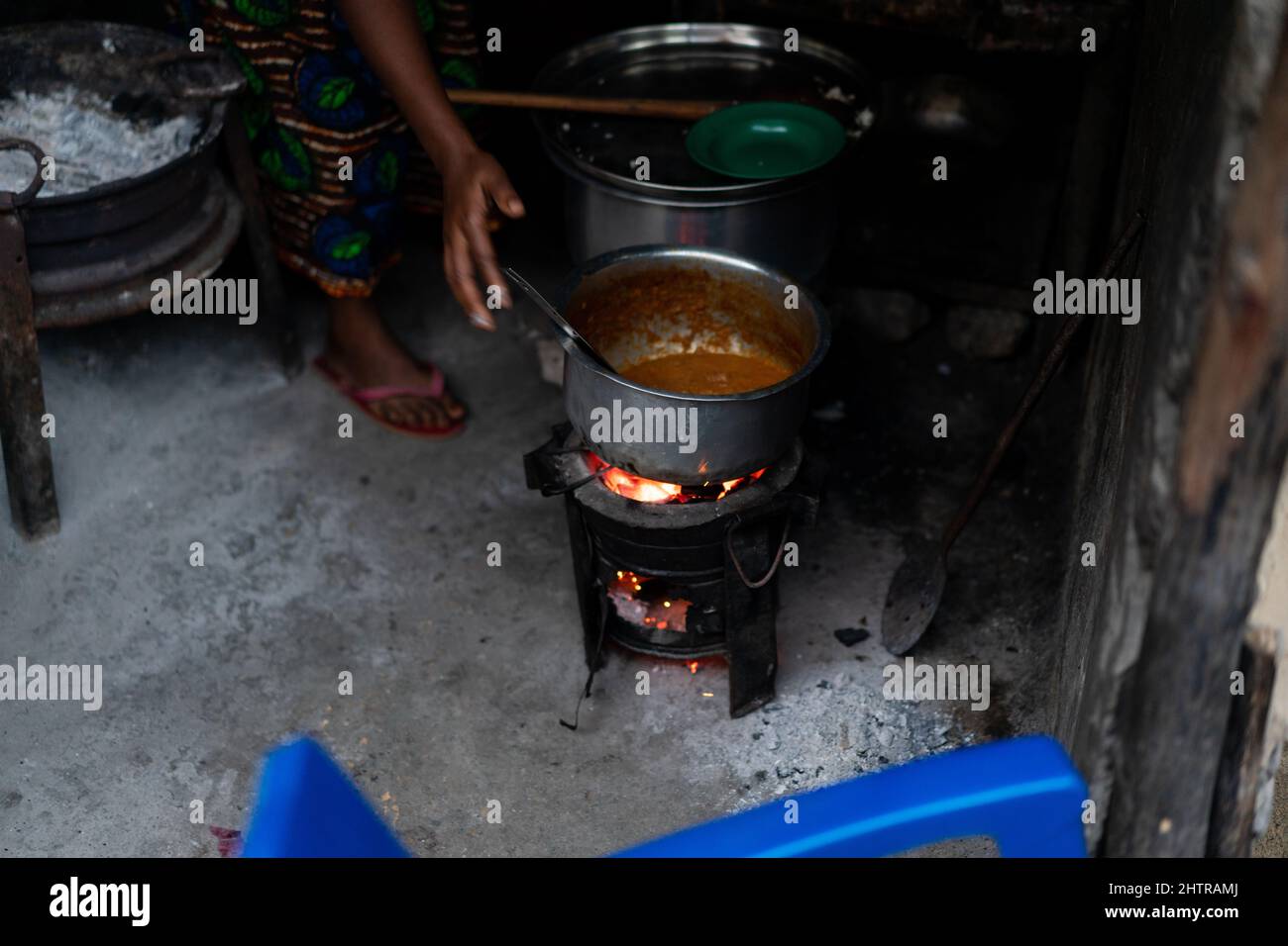 Indian women cooking food hi-res stock photography and images - Alamy