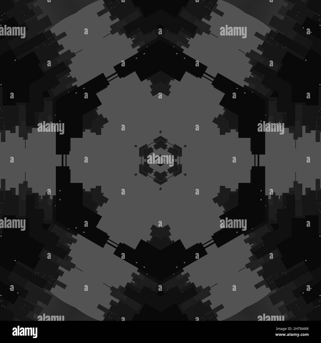 Abstract Computer generated Fractal design. A fractal is a never-ending ...