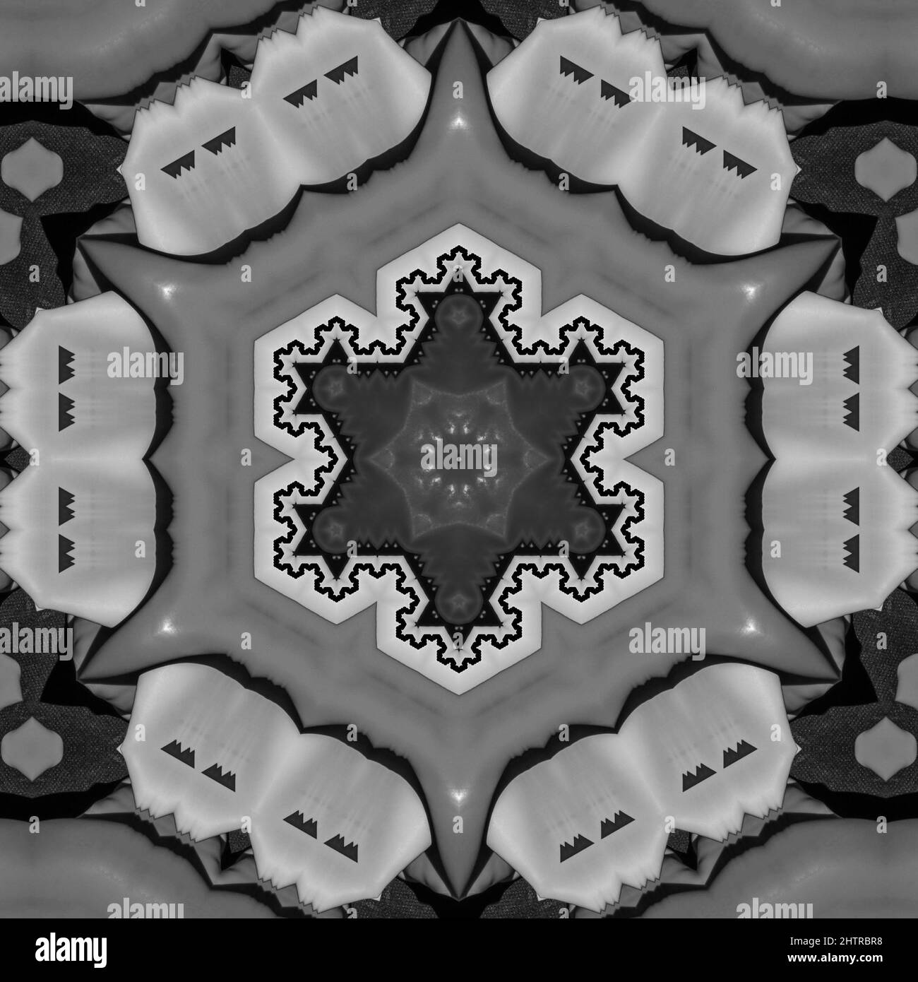 Abstract Computer generated Fractal design. A fractal is a never-ending ...