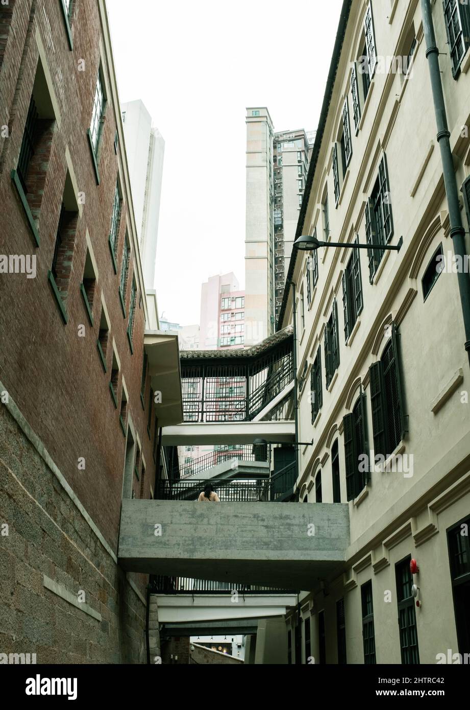 Low angle of the facade of a building Stock Photo - Alamy