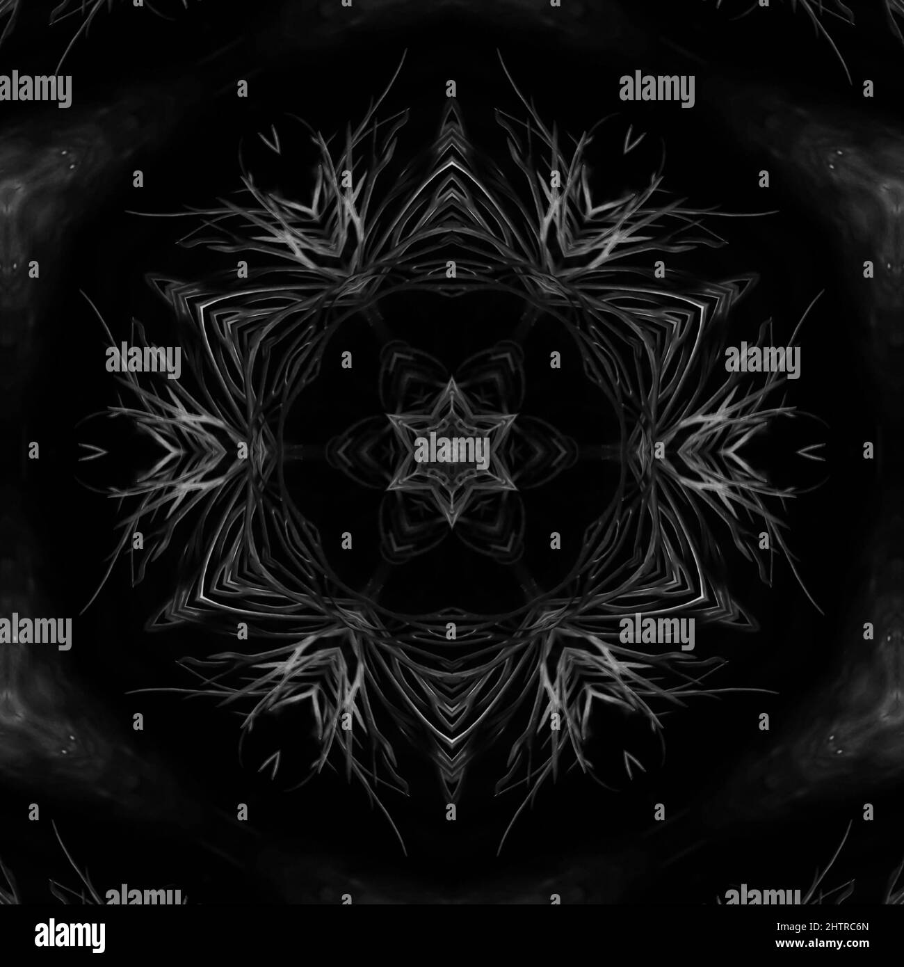 Abstract Computer generated Fractal design. A fractal is a never-ending ...