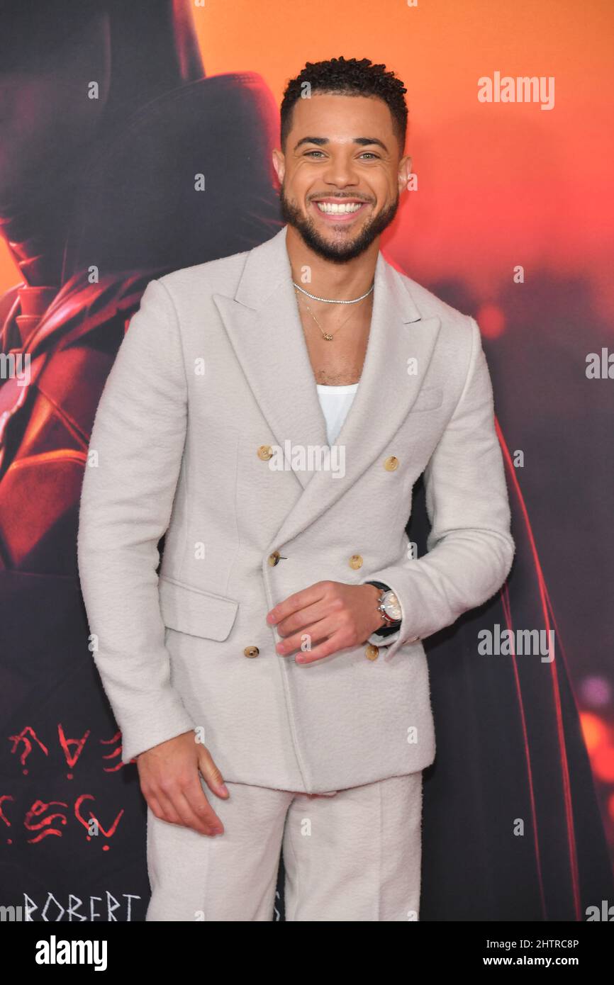 Nick Creegan attends "The Batman" World Premiere on March 01, 2022 in ...