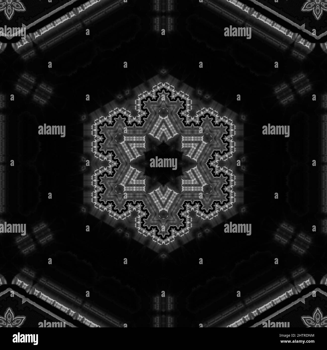 Abstract Computer generated Fractal design. A fractal is a never-ending ...