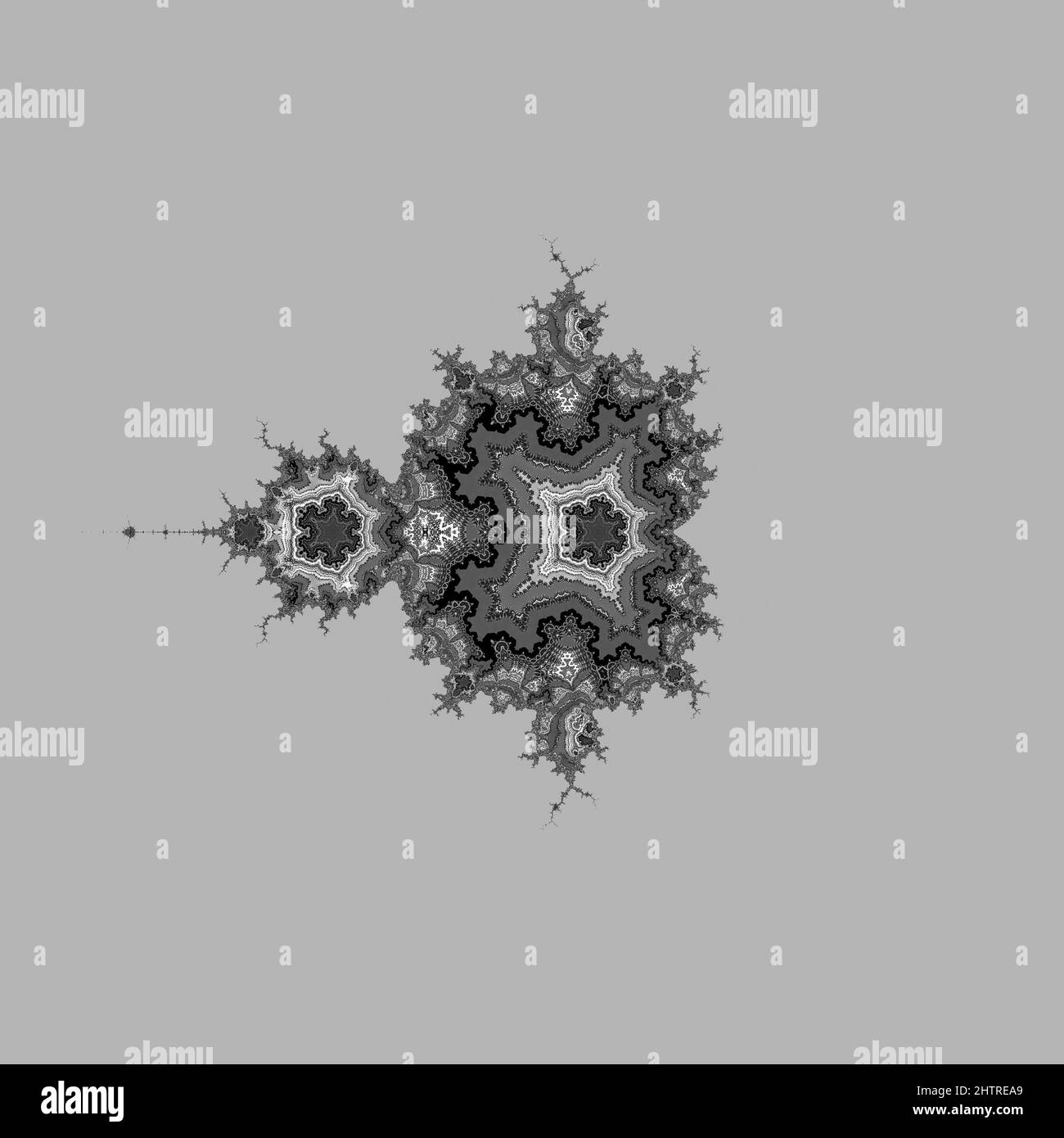 Abstract Computer generated Fractal design. A fractal is a never-ending ...