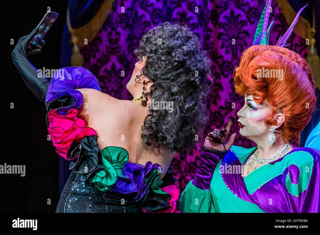 London, UK. 2nd Mar, 2022. Apple Derrieres with anna Phylactic - RuPaul ...
