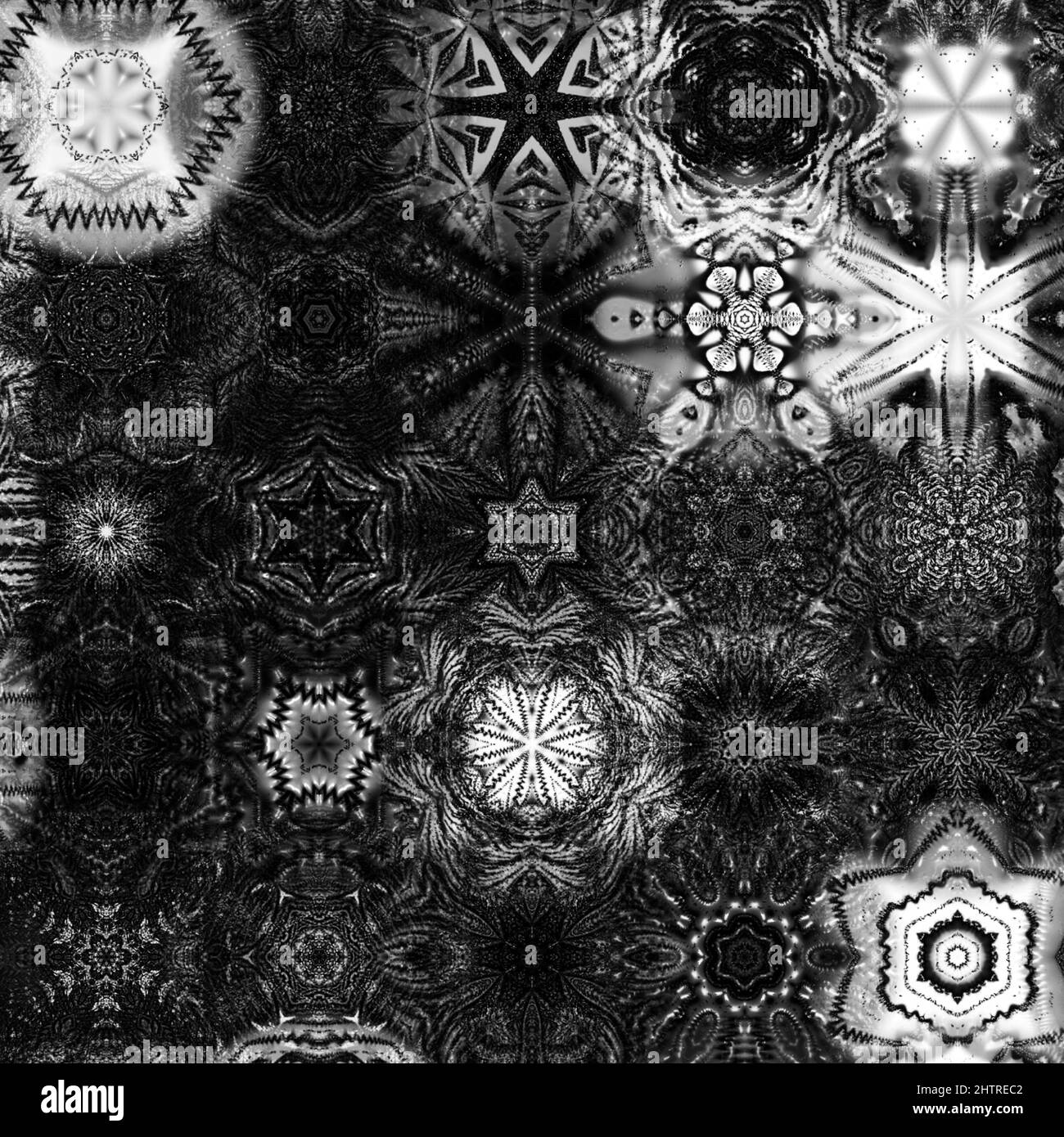 Abstract Computer generated Fractal design. A fractal is a never-ending ...