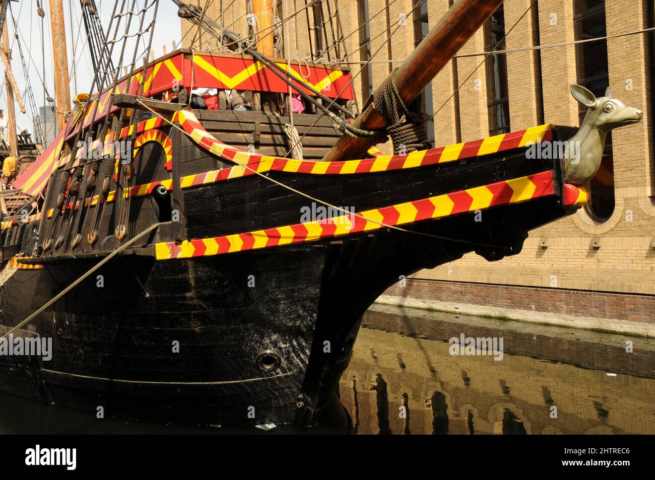 The golden hinde at sea hi-res stock photography and images - Alamy