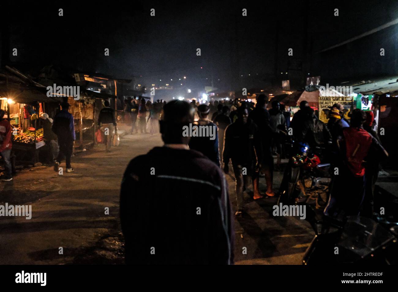 Residents are headed back to their homes moments aftre a fire outbreak ...