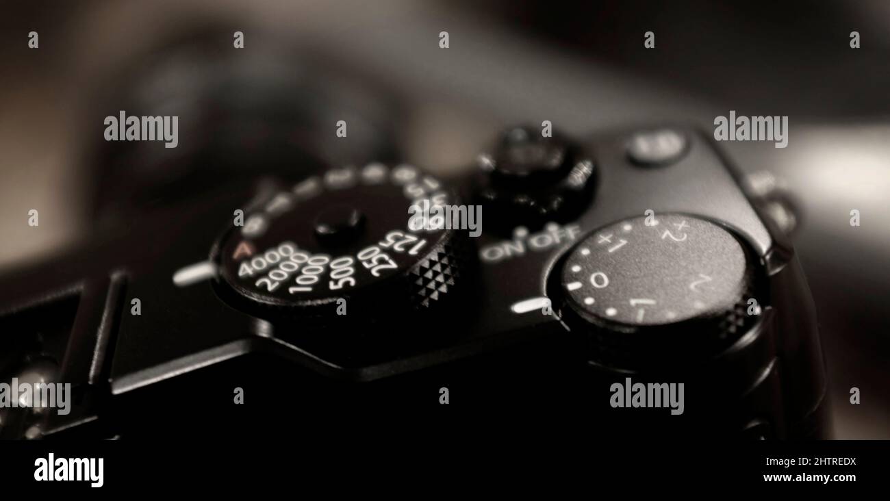 Vintage camera shutter speed dial photography for picture taking art ...