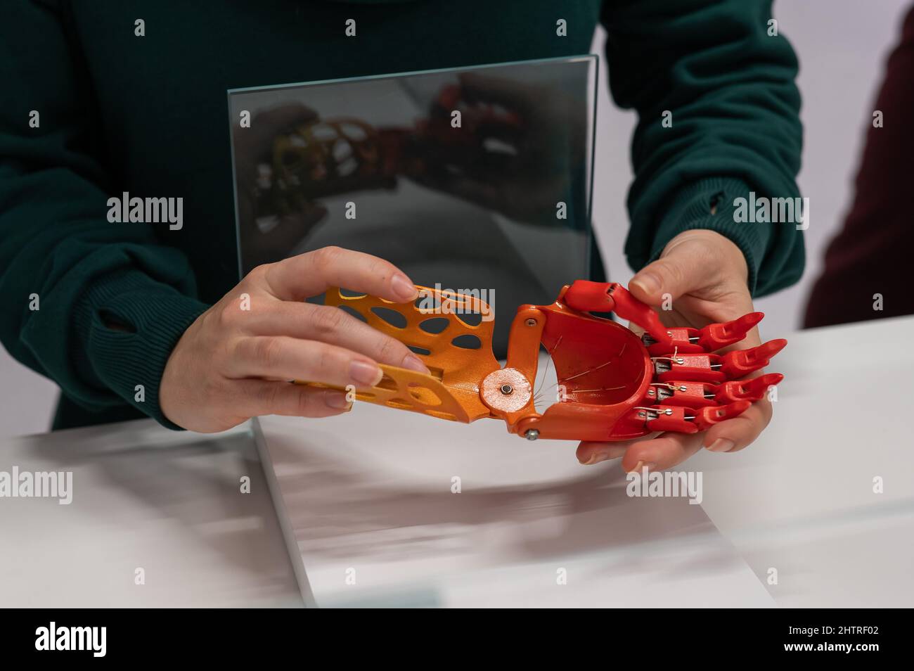 3d printed prosthetic limb hi-res stock photography and images - Alamy