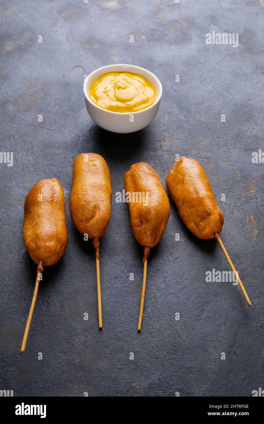 Corn dog hi-res stock photography and images - Alamy