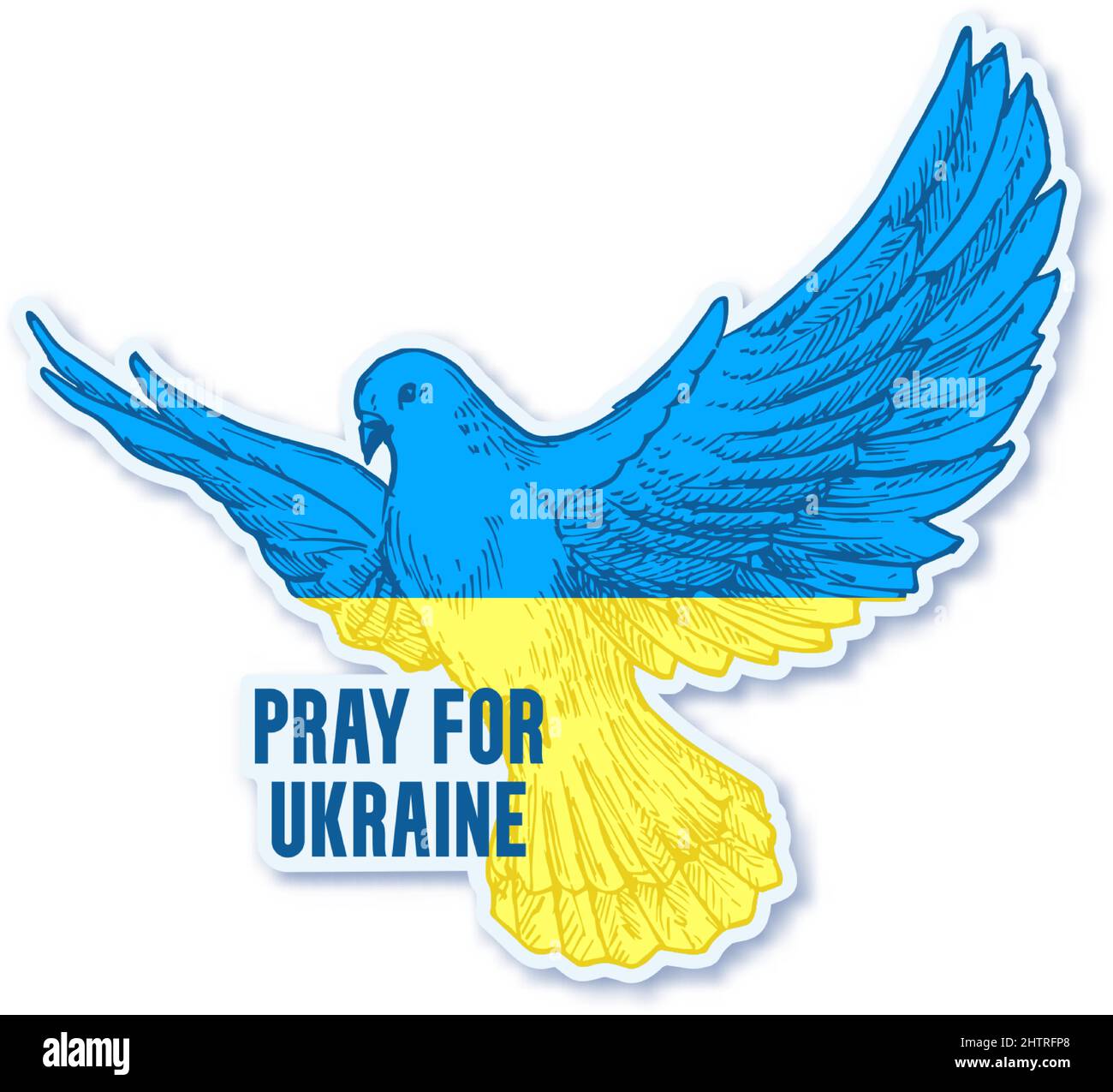 Frigate or man of war bird Cut Out Stock Images & Pictures - Alamy