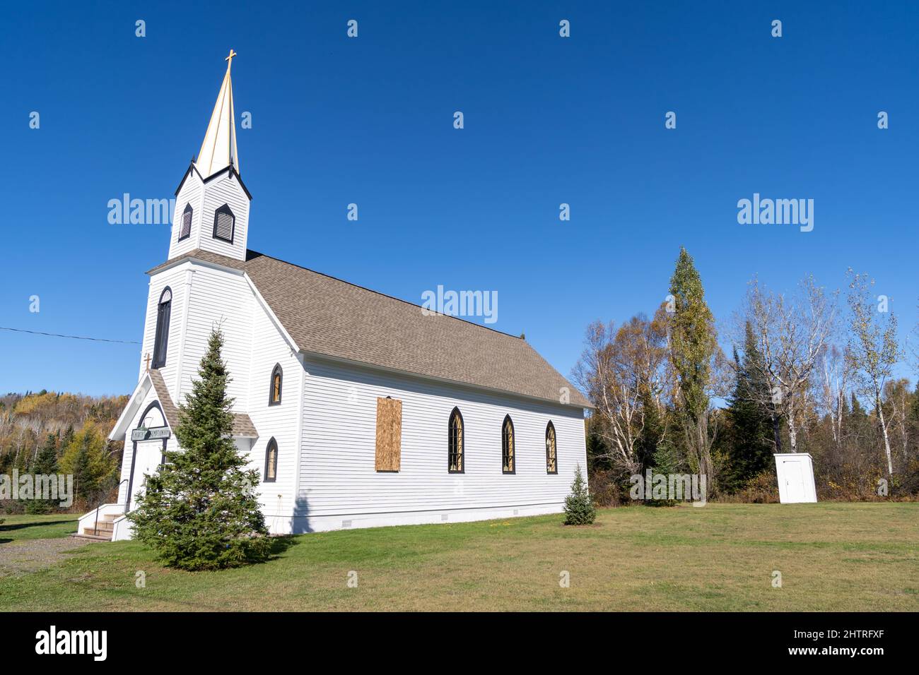 Phoenix, Michigan - October 18, 2021: The Phoenix Church of the ...