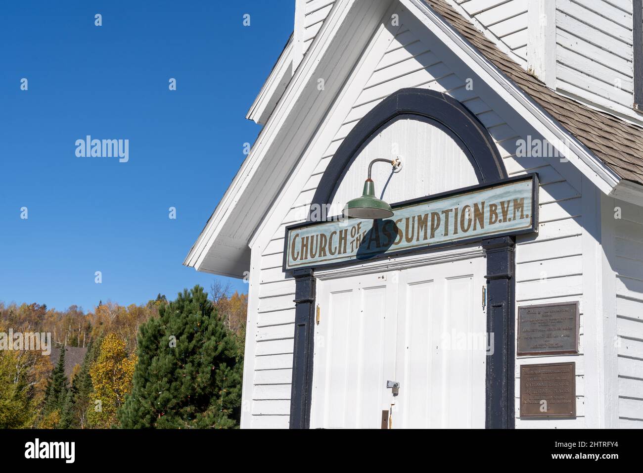 Phoenix, Michigan - October 18, 2021: The Phoenix Church of the ...