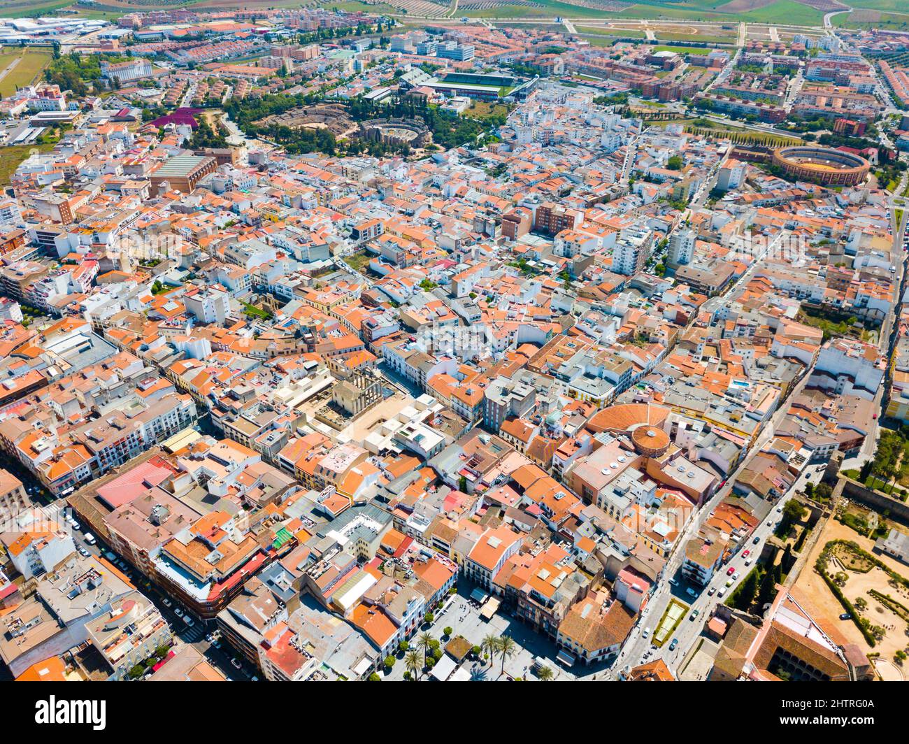 Mérida spain aerial hi-res stock photography and images - Alamy