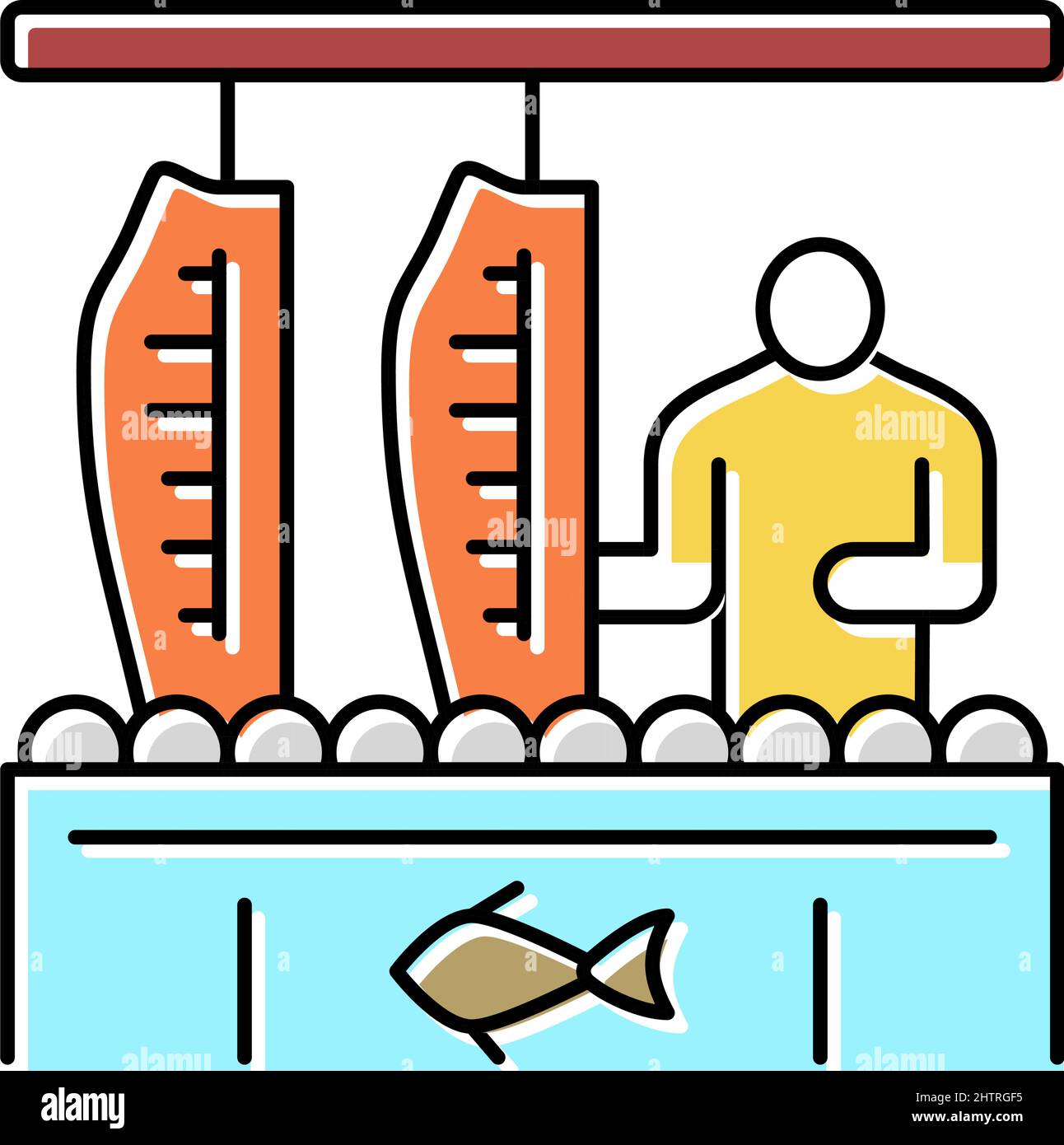 Fish processing plant Cut Out Stock Images & Pictures - Alamy