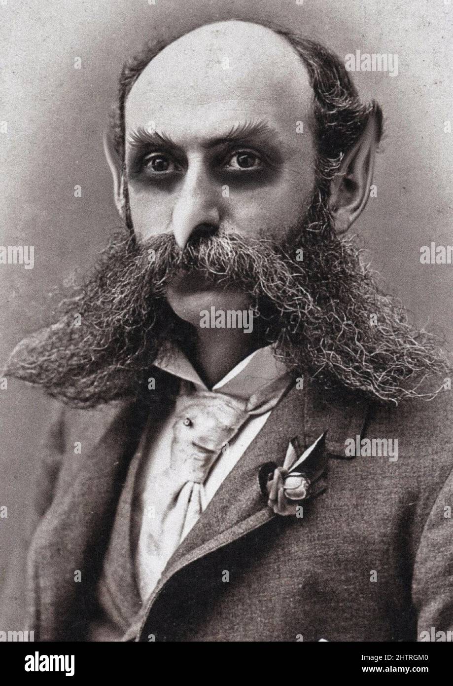 Horror portrait painting art Stock Photo - Alamy