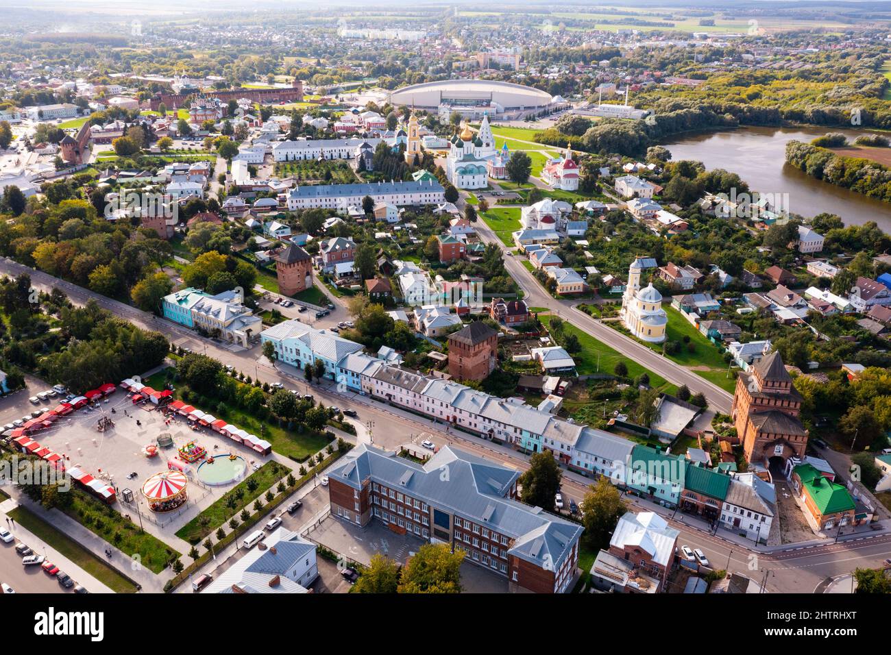 Cityscape of Kolomna, Moscow oblast, Russia Stock Photo - Alamy