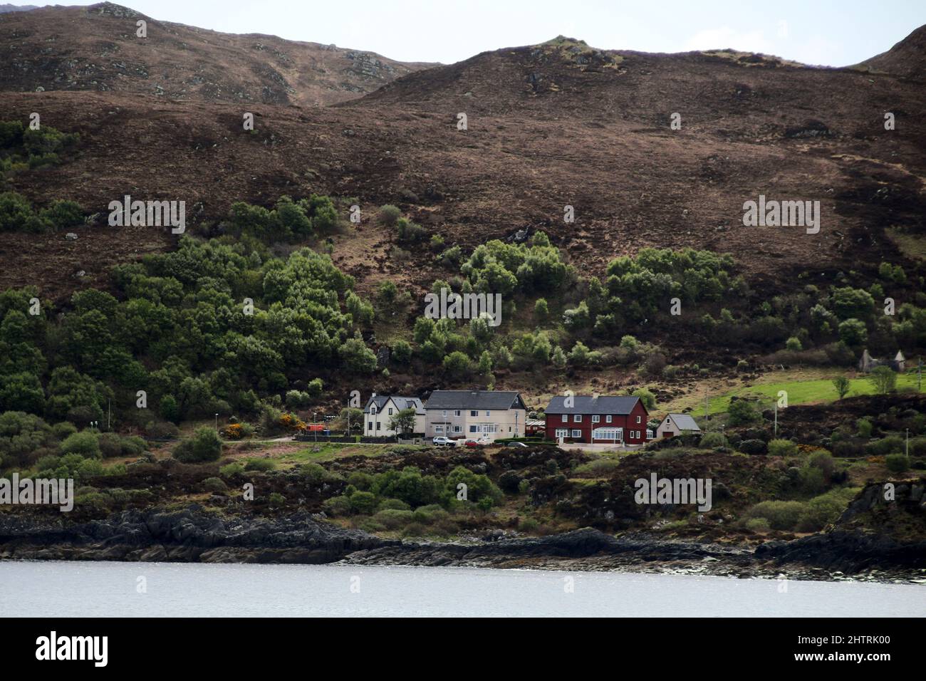 Coastal landscape in the village of Mallaig, Scotland Stock Photo - Alamy
