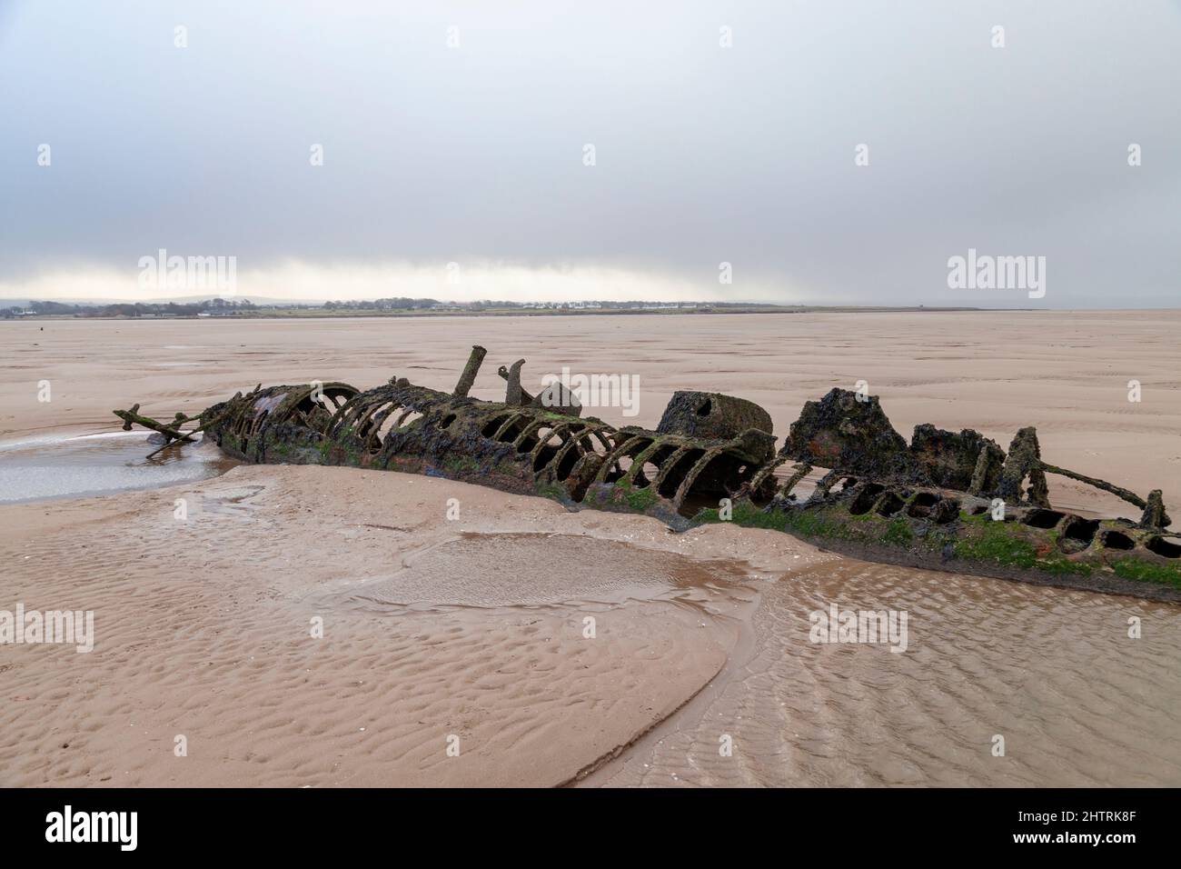 The wreck of a World War II midget submarine known as x class or X ...