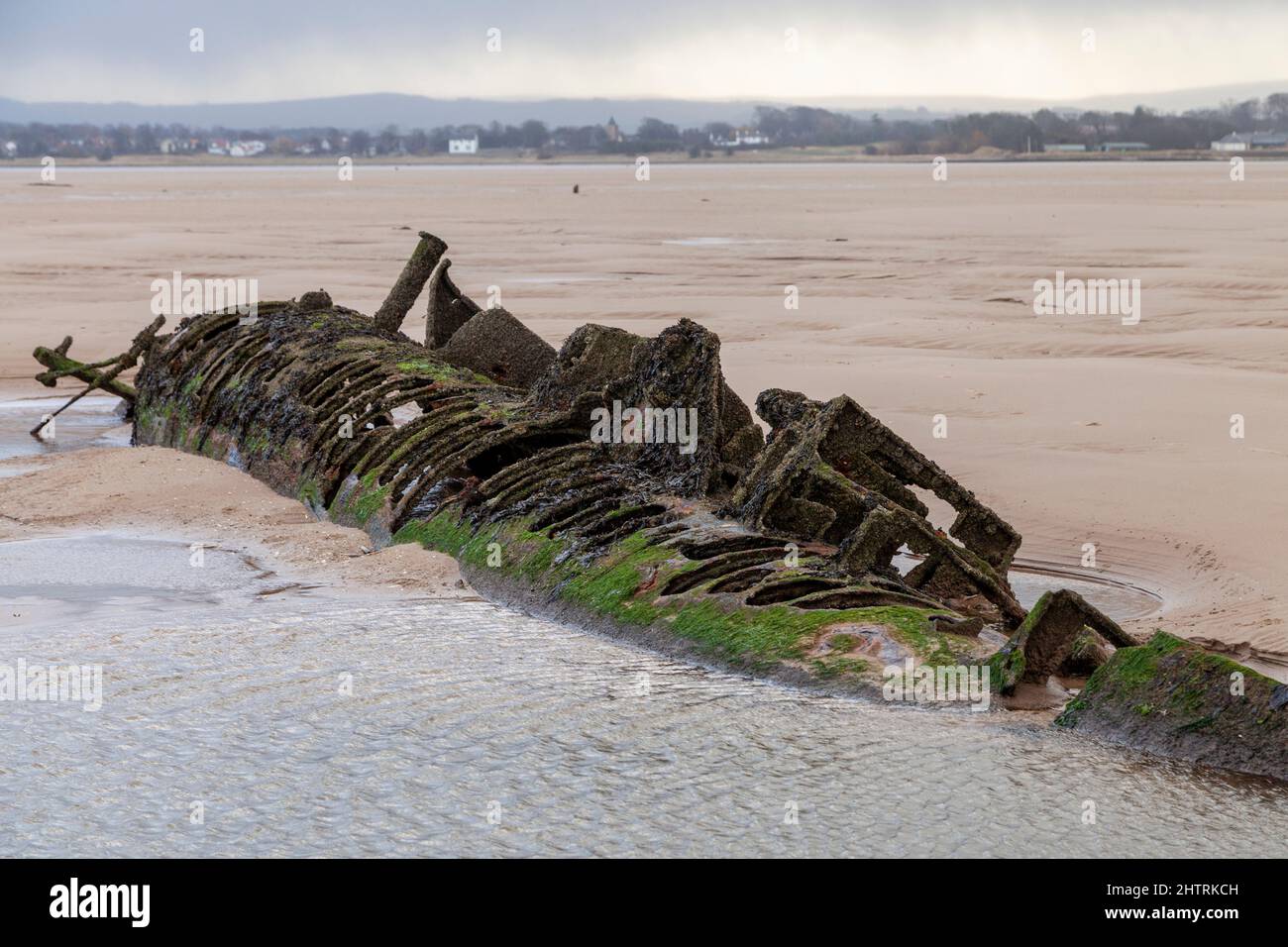 The wreck of a World War II midget submarine known as x class or X ...