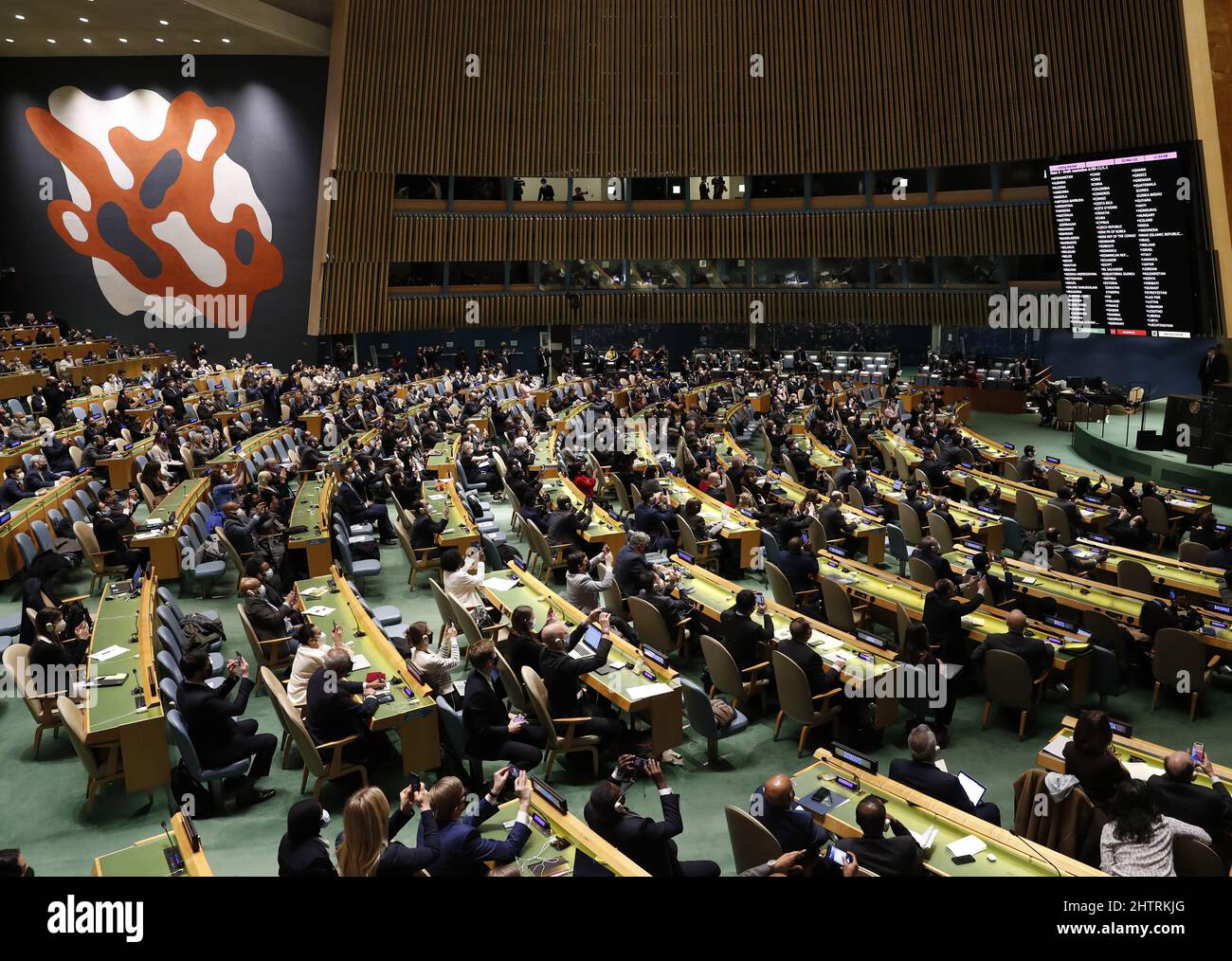 March 2 united nations general vote hi-res stock photography and images ...
