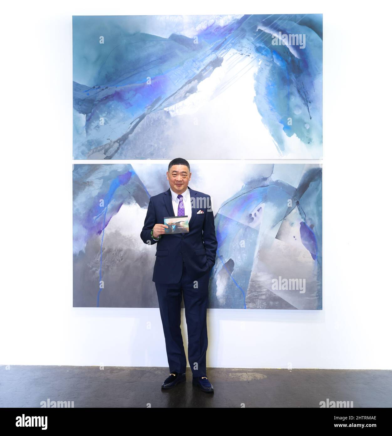 Santa Monica, California, USA. 26th February, 2022. TV host Joey Zhou ...