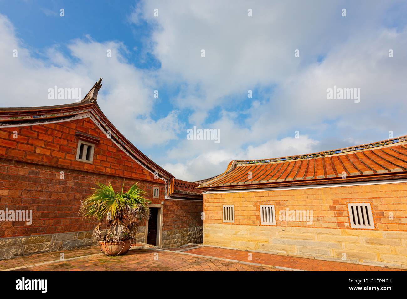Sunny view of the Fujian style building at Kinmen, Taiwan Stock Photo ...