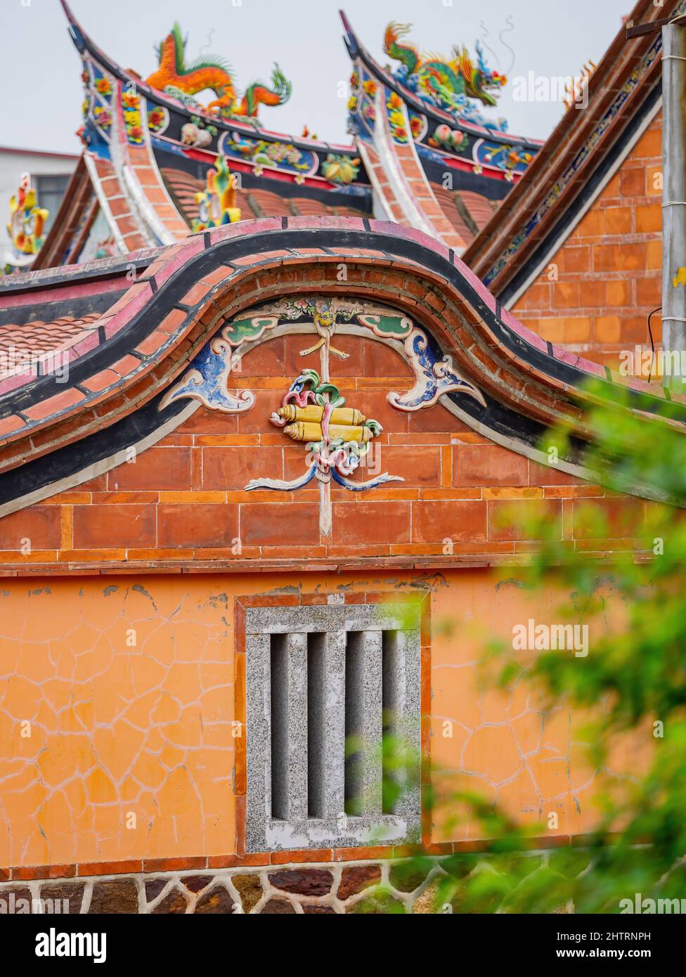 Daytime view of the building in Shuitou Village at Kinmen, Taiwan Stock ...