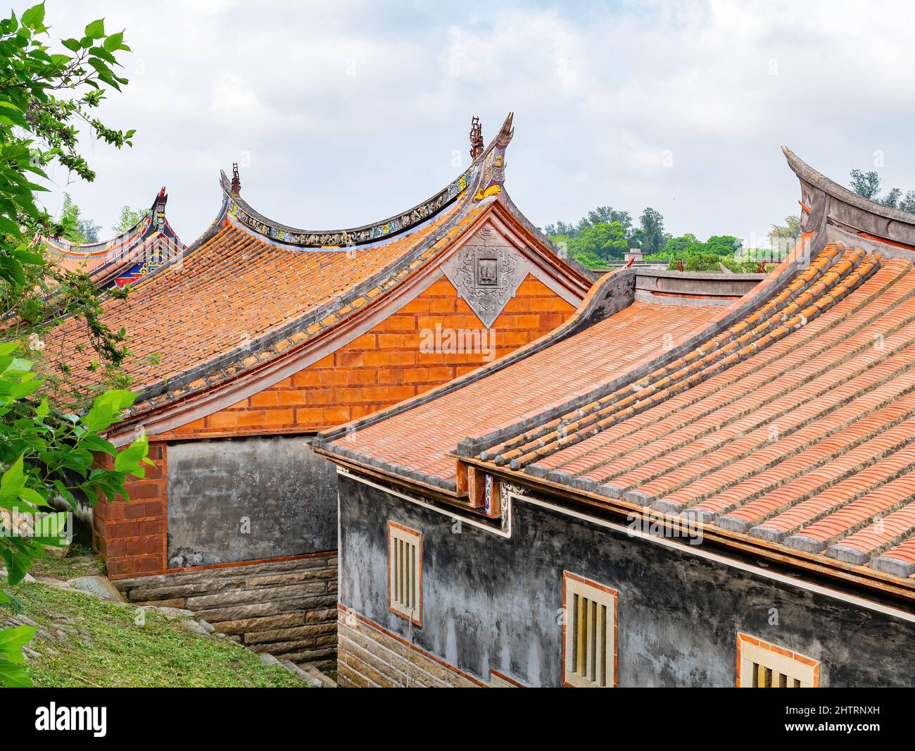 Sunny view of the Fujian style building at Kinmen, Taiwan Stock Photo ...