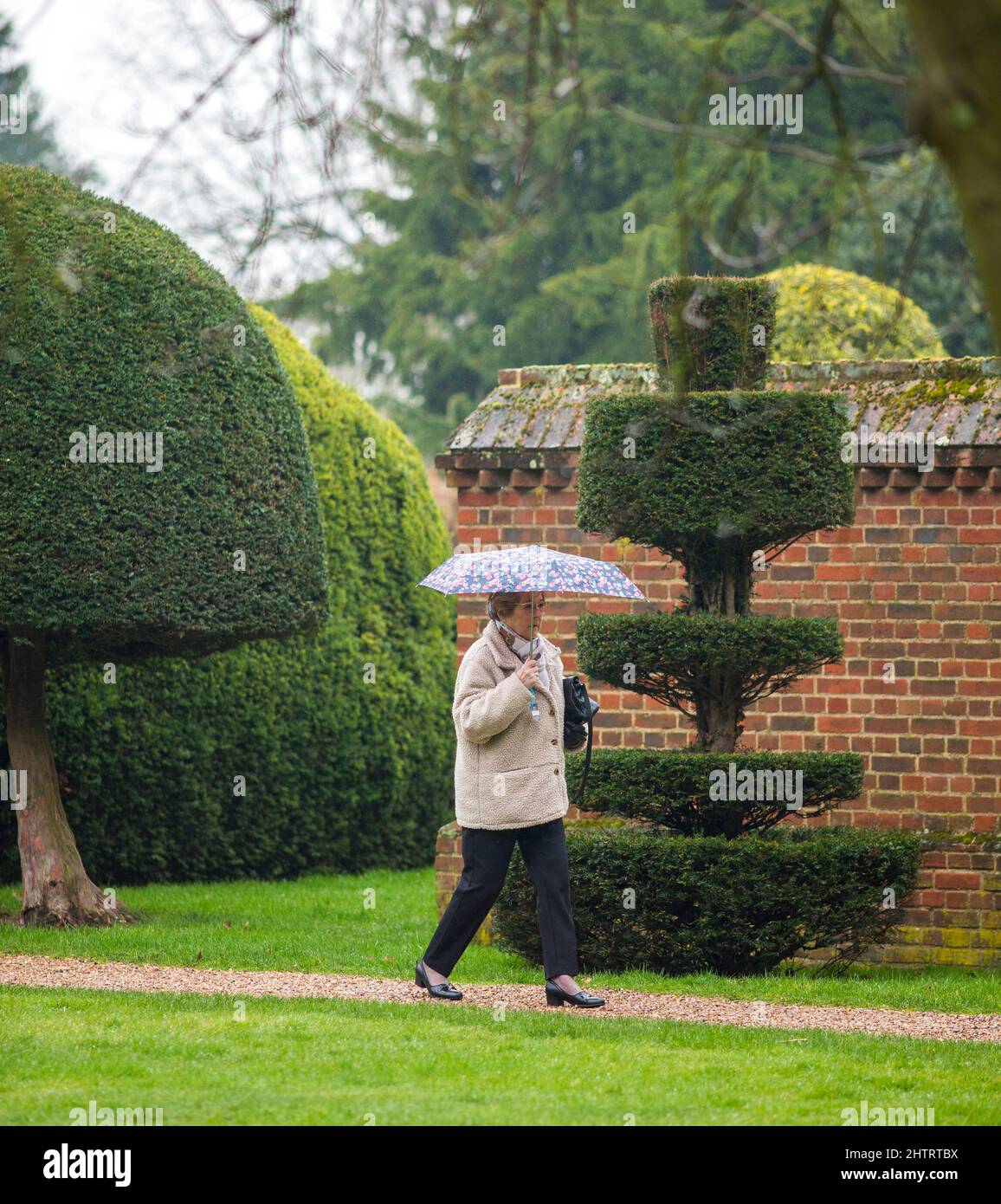 Doddington Hall, Lincoln , Lincolnshire,UK. 2nd Mar 2022. UK Weather. A ...