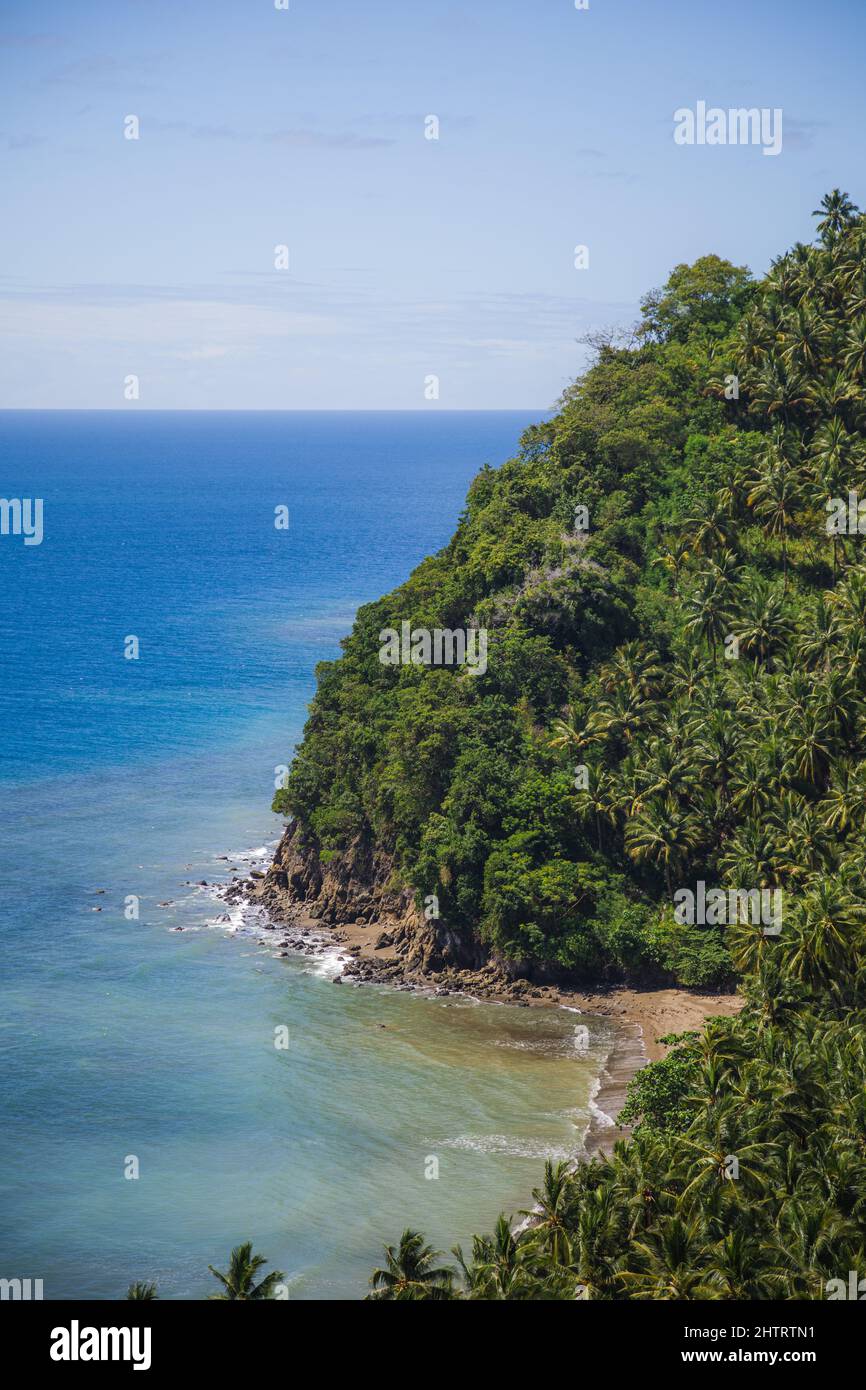 Coast view in Governor Generoso, Davao Oriental Stock Photo - Alamy