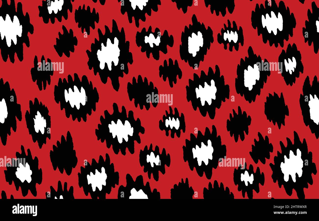 Abstract modern leopard seamless pattern. Animals trendy background ...