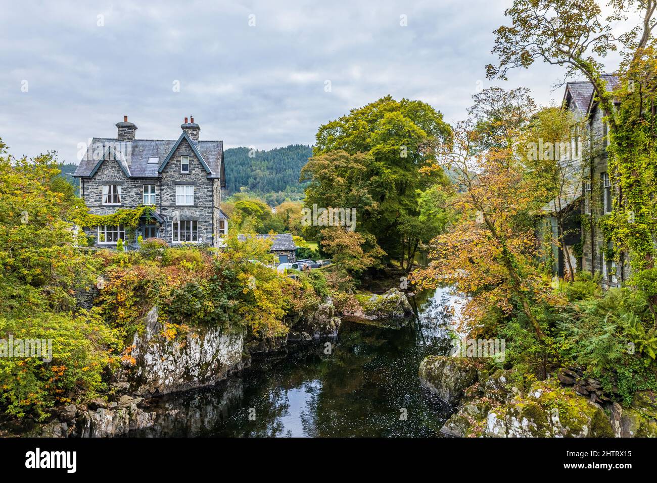Betws-y-Coed is a small village in the heart of the Snowdonia National ...