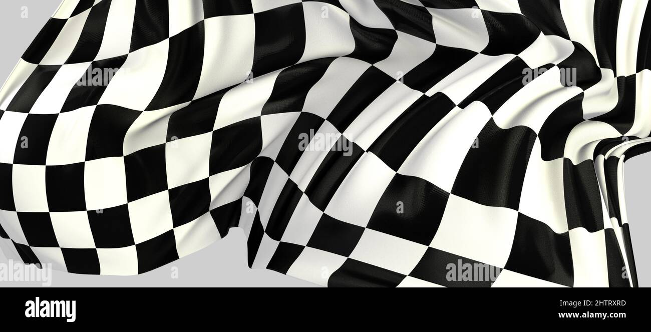 Chequered flag motorcycle racing hi-res stock photography and images ...